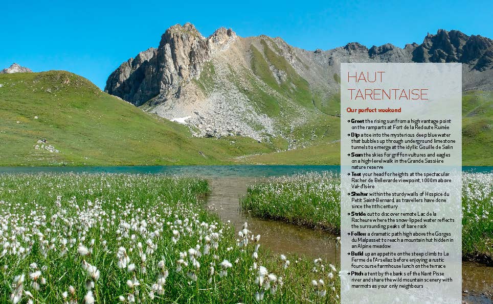 Wild Guide French Alps book - Wild Things Publishing