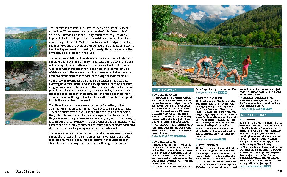 Wild Guide French Alps book - Wild Things Publishing