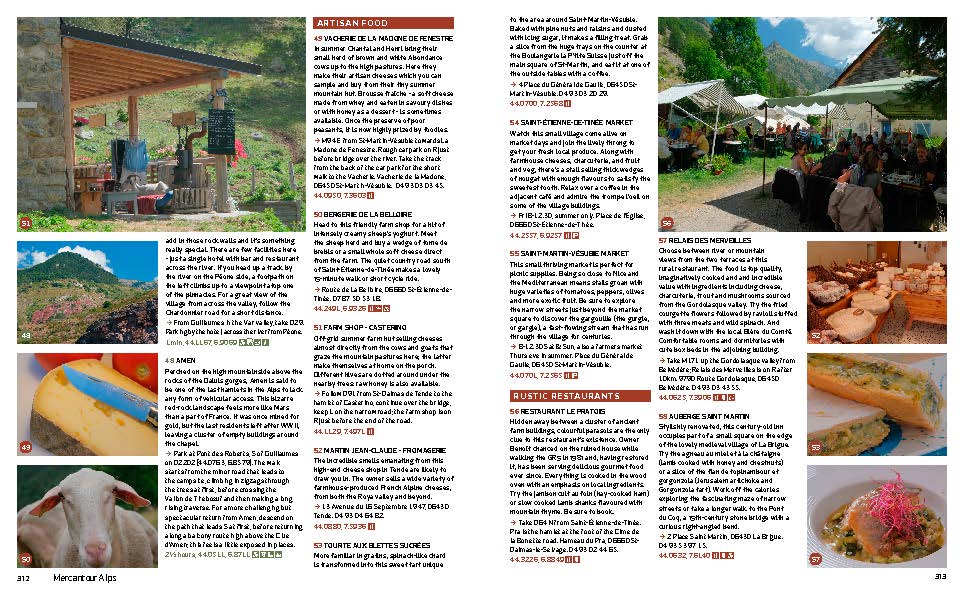 Wild Guide French Alps book - Wild Things Publishing